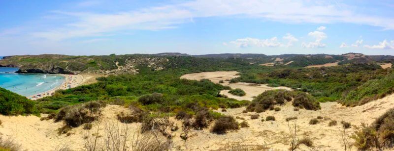 Visit Cala Tortuga in Menorca- Mauter Villas
